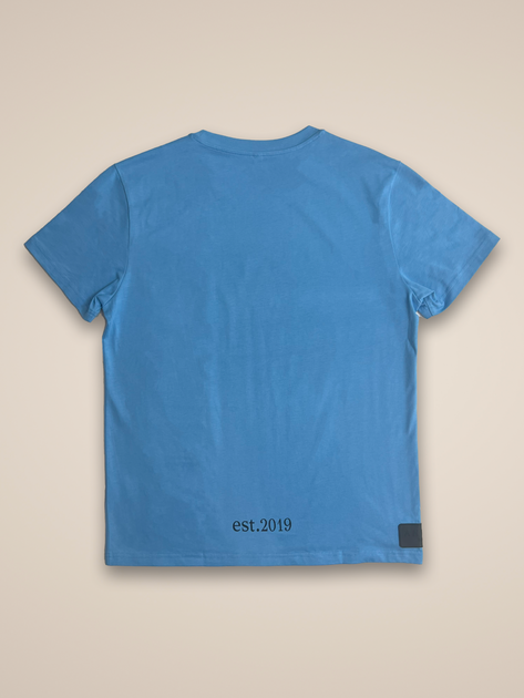 Azure Essential T-shirt - Premium Mercerised Cotton | Antara